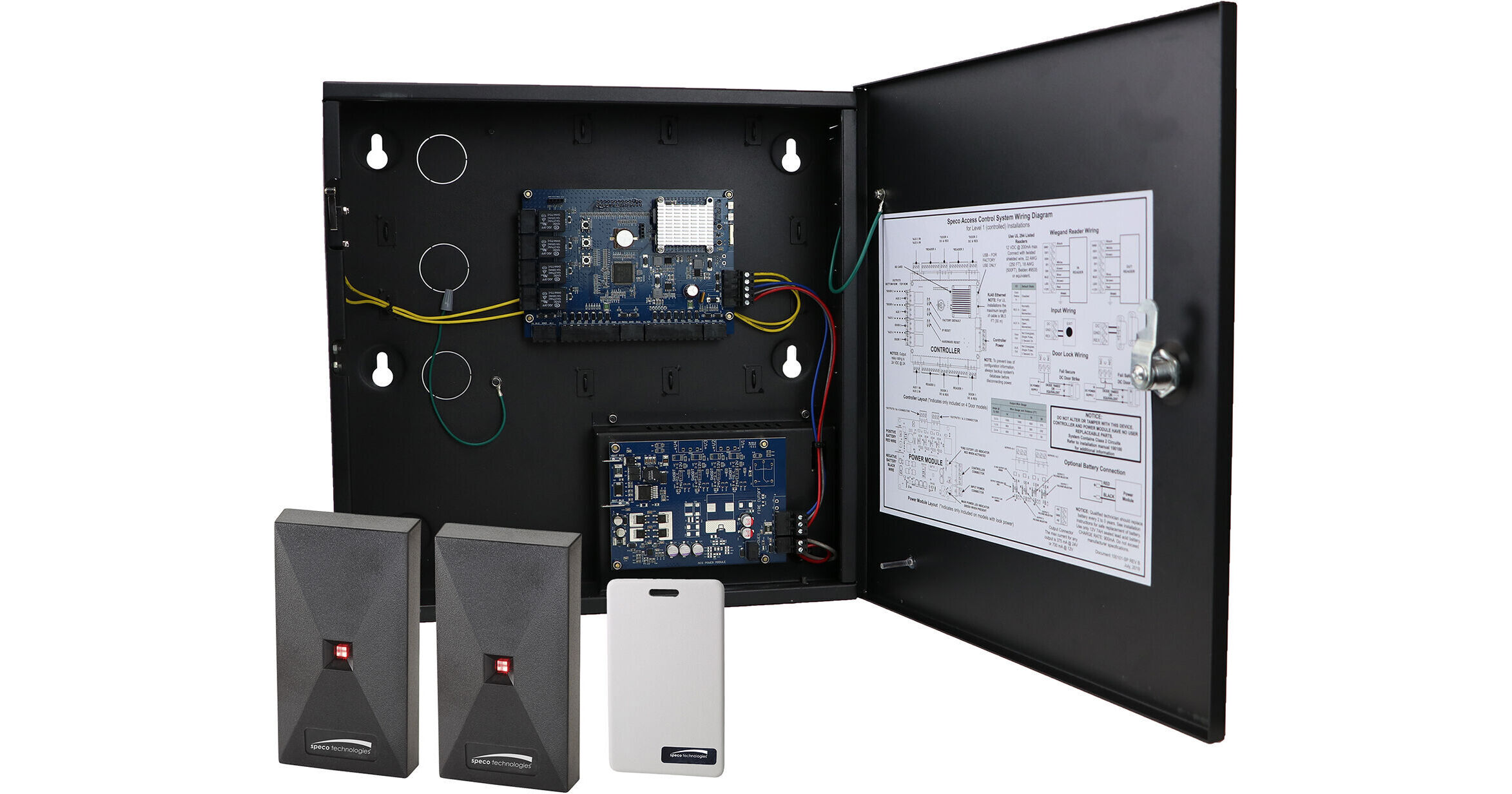 Speco Technologies 2-Door Access Control Kit Bundle ACKIT2DRB