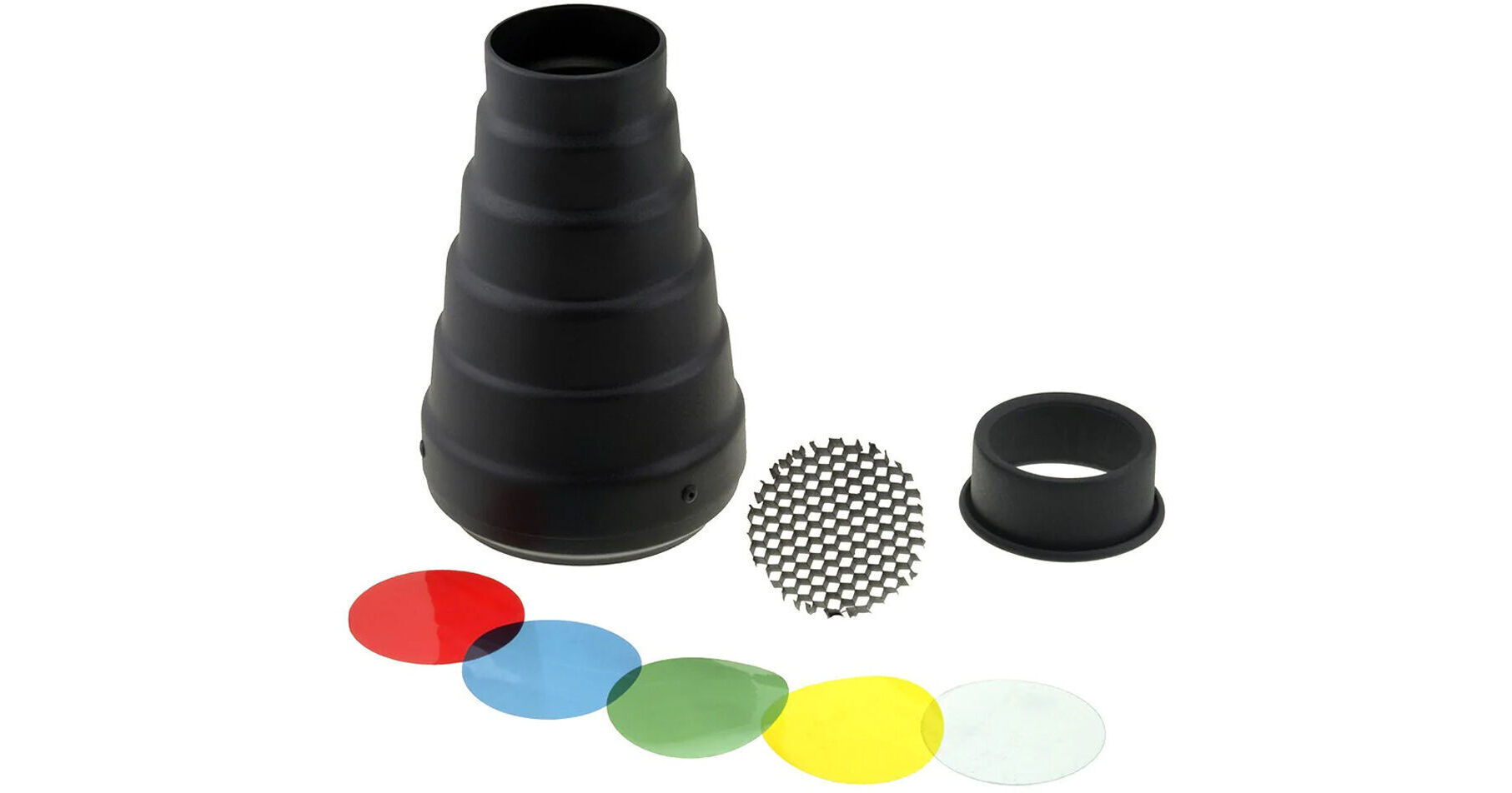 FotodioX Snoot with Grid and Gels for Balcar Mount SNT-BAL B&H