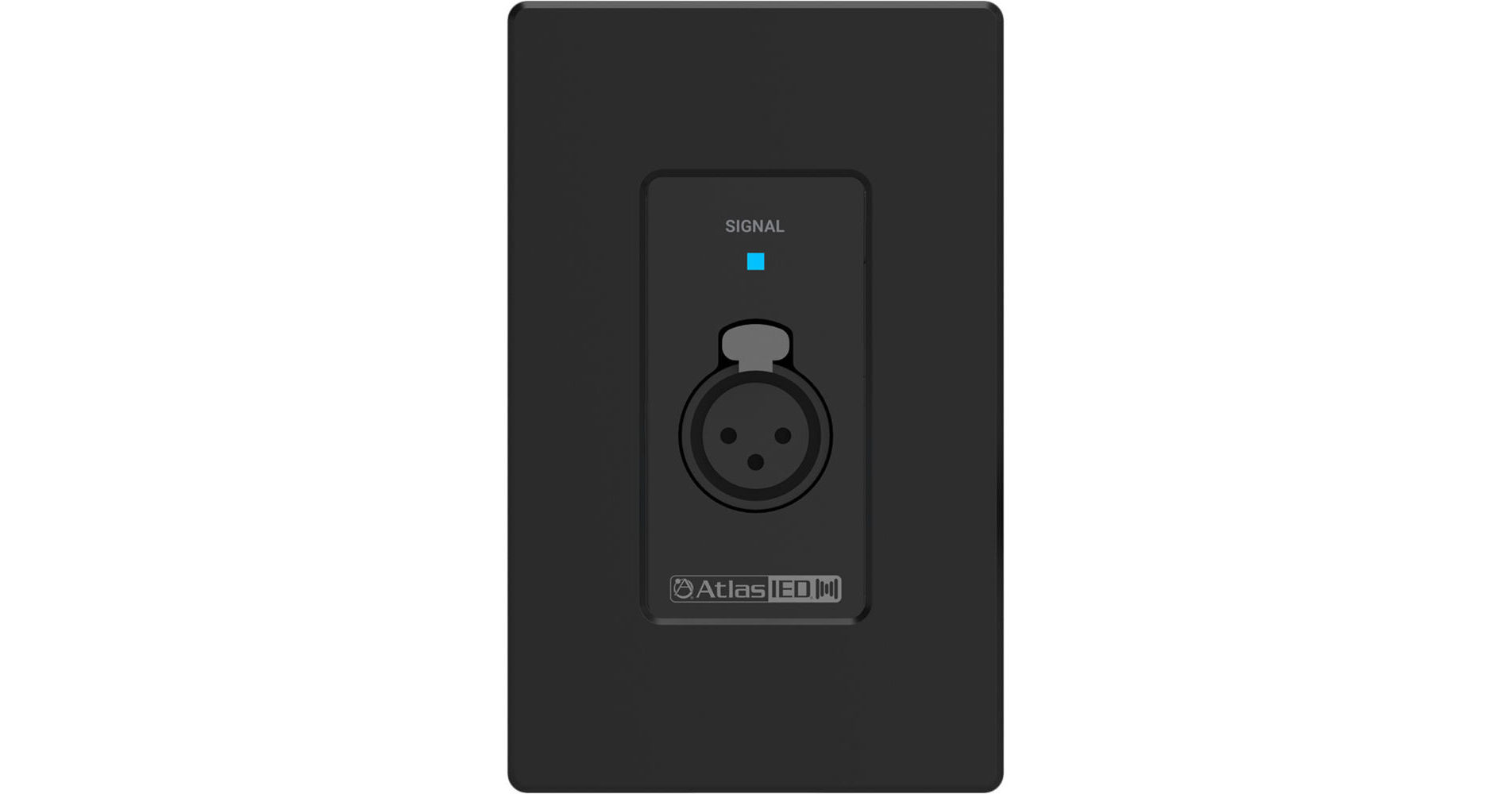 AtlasIED A-XLR-B Atmosphere Remote XLR Input (Black) A-XLR-US-B