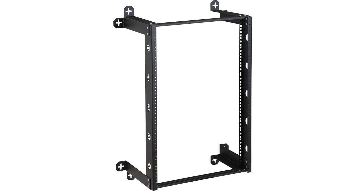 Kendall Howard V-Line Wall Mount Rack (16U, 12) 1915-3-300-16