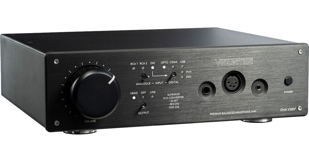 Violectric DHA V380² Headphone Amplifier, Preamp, DHA V3802