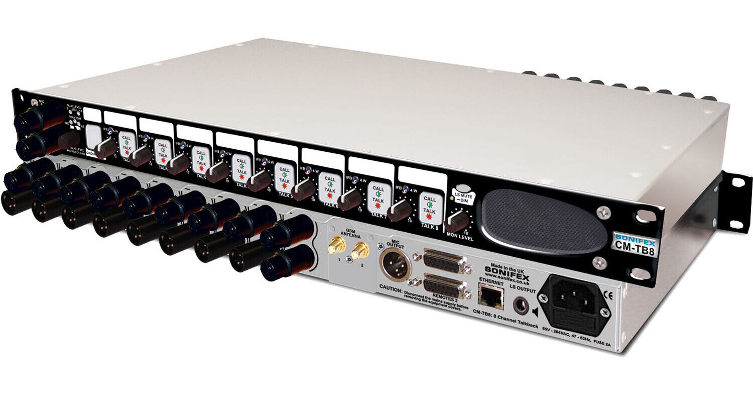 Sonifex CM-TB8 8 Channel Talkback Control Unit CM-TB8 B&H Photo