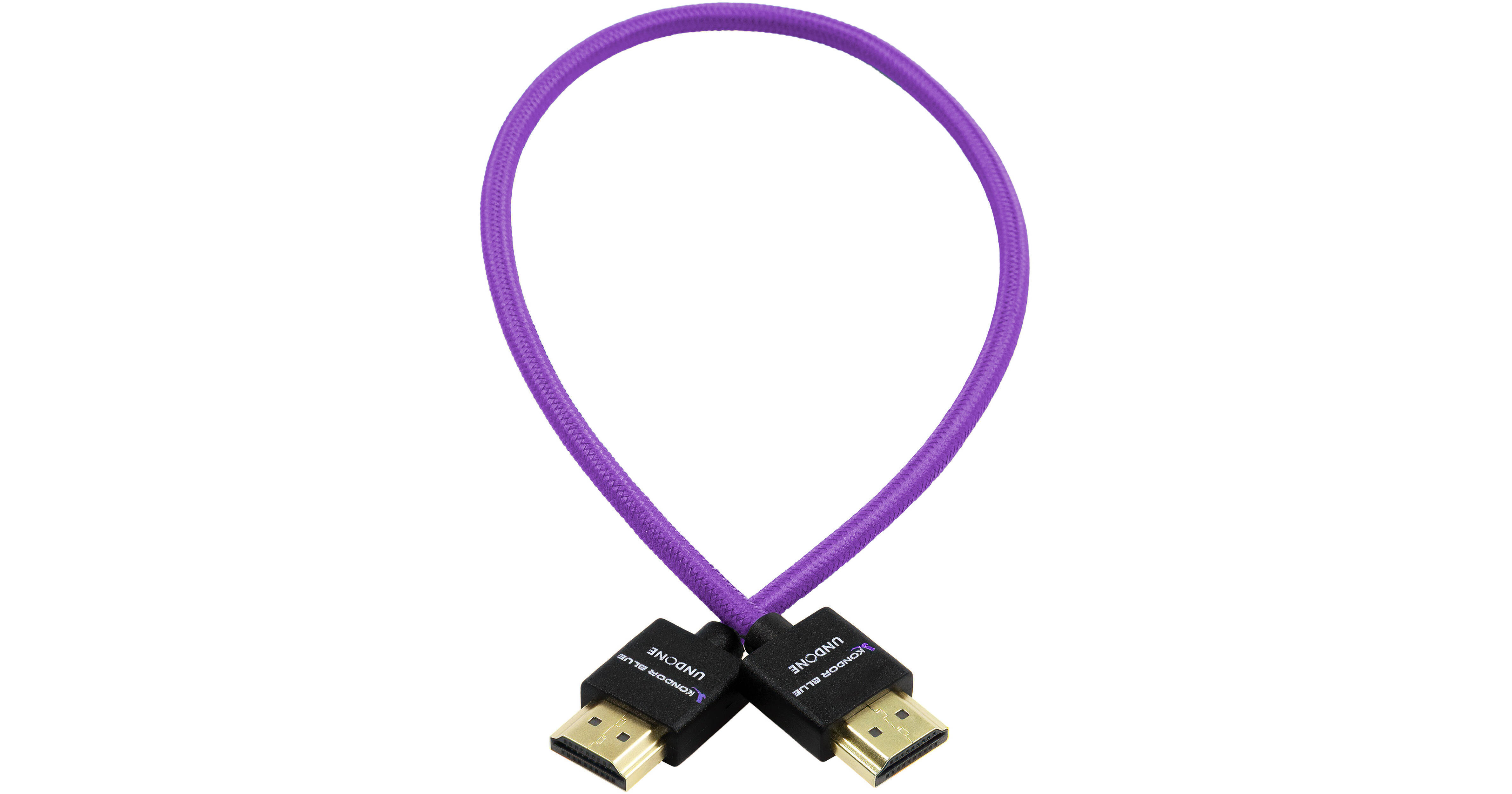Kondor Blue High-Speed HDMI Cable (Purple, 18") KB-HDMI-M218-P