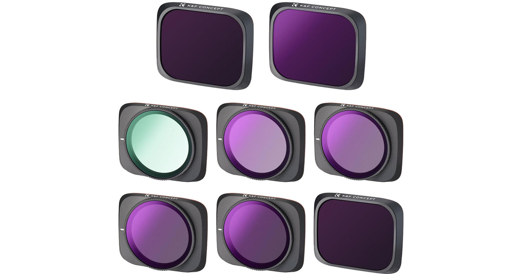 K&F Concept ND/PL, ND, and CPL Filter Kit for DJI Air 2S