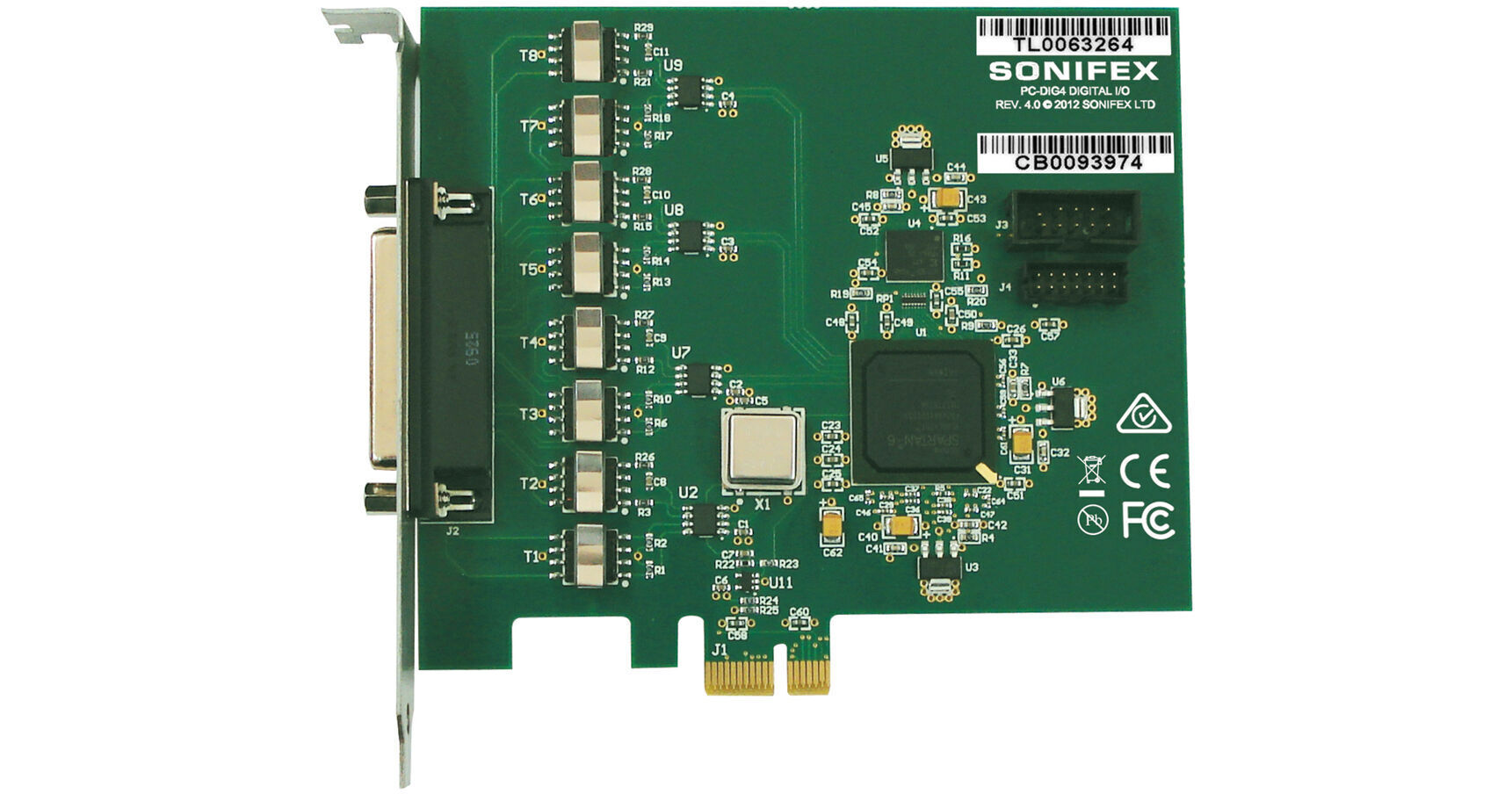 Sonifex Digitorc 4 Digital PCIe Sound Card with 4 AES/EBU