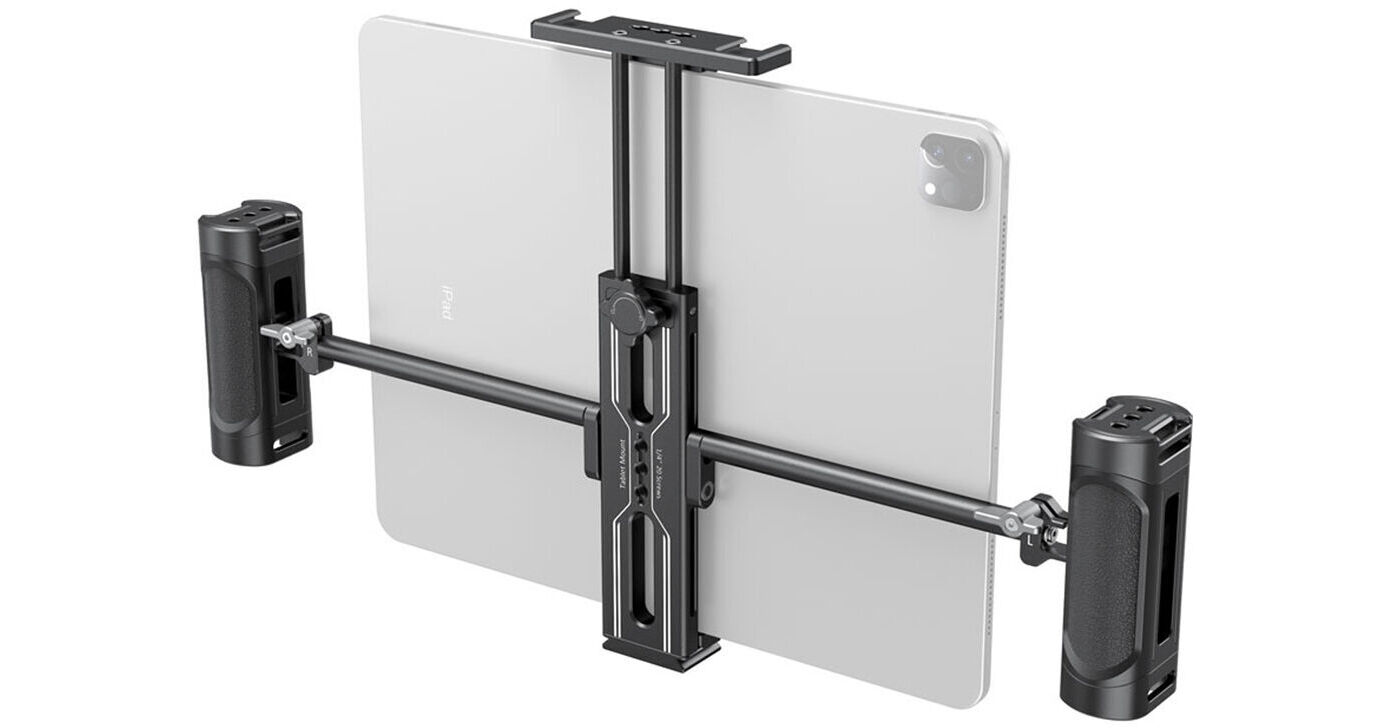 SmallRig Tablet Mount with Dual Handgrips for iPad/Tablet 2929B