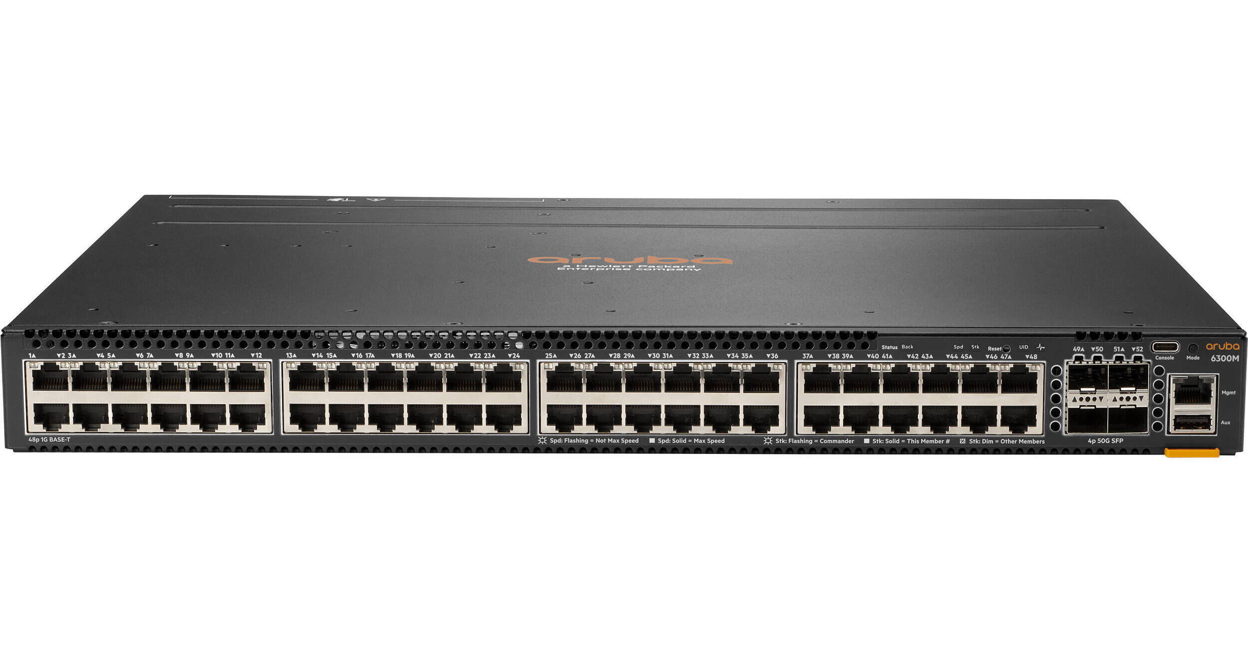 Aruba 6300M 48-Port Gigabit PoE+ Compliant Managed Network