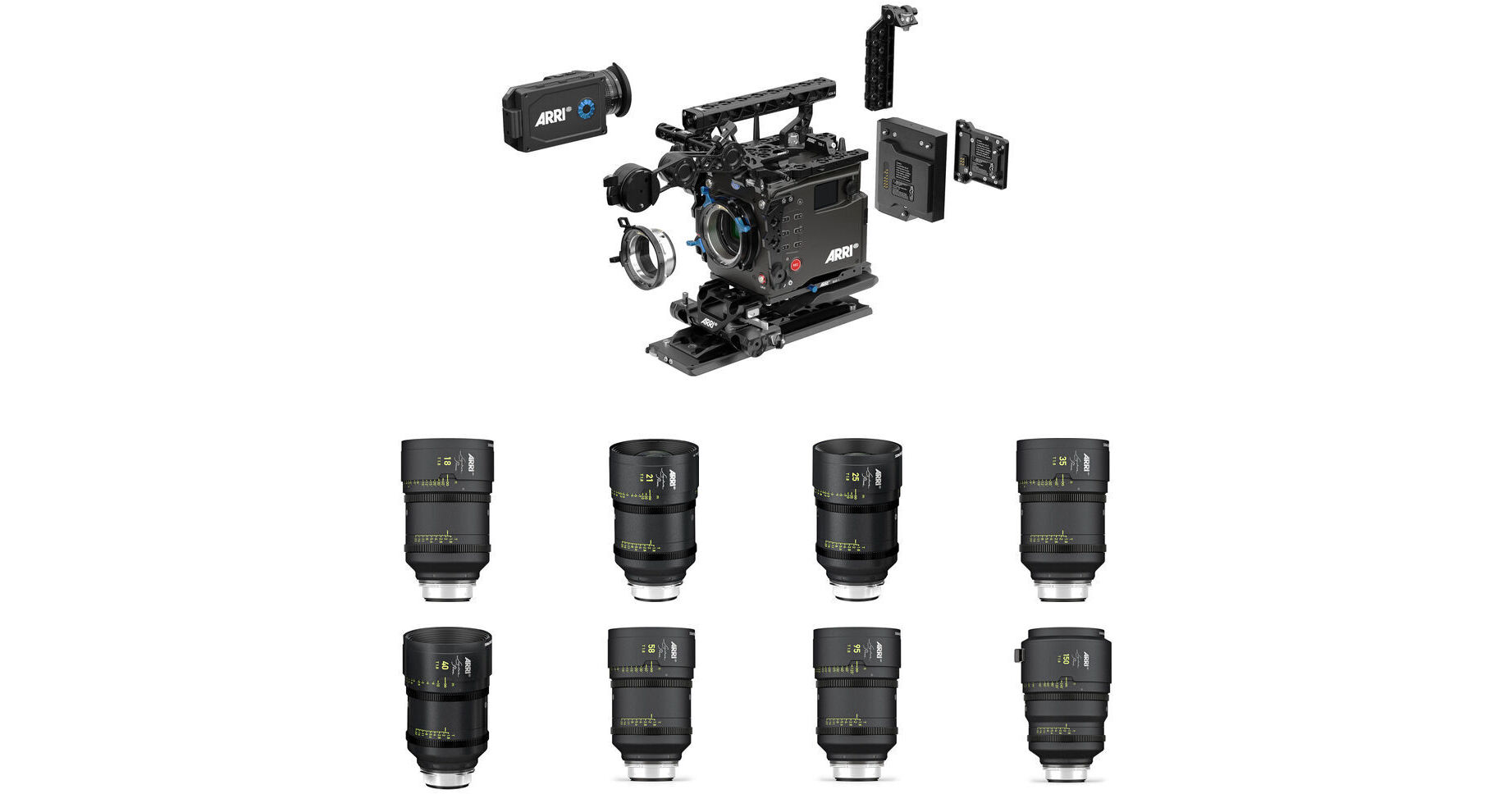 ARRI 8 x Signature Primes & ALEXA 35 Production Set K0.0048016
