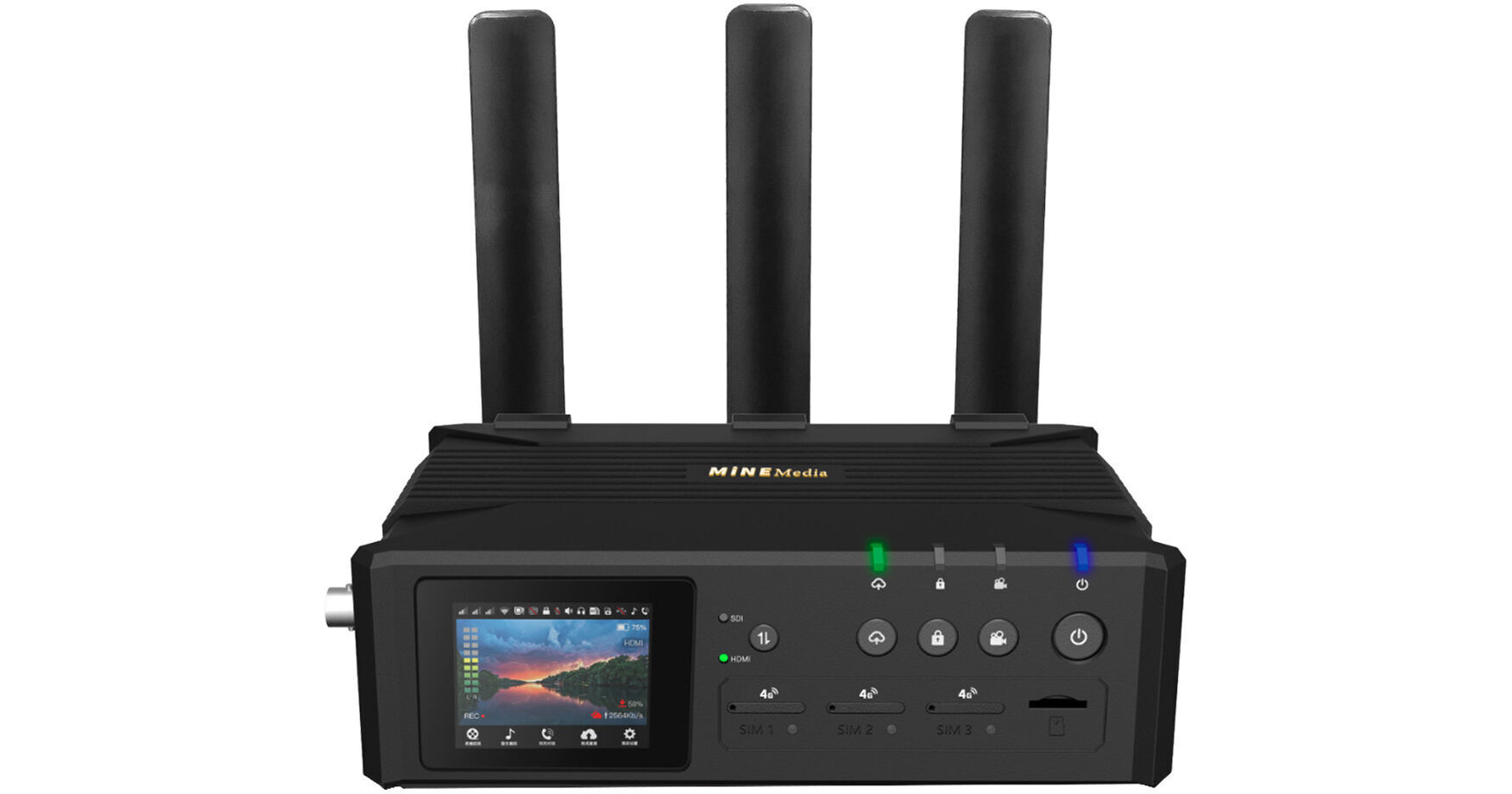 MiNE Media Q8 4G Live Streaming Bonding Video Encoder MINE-Q8