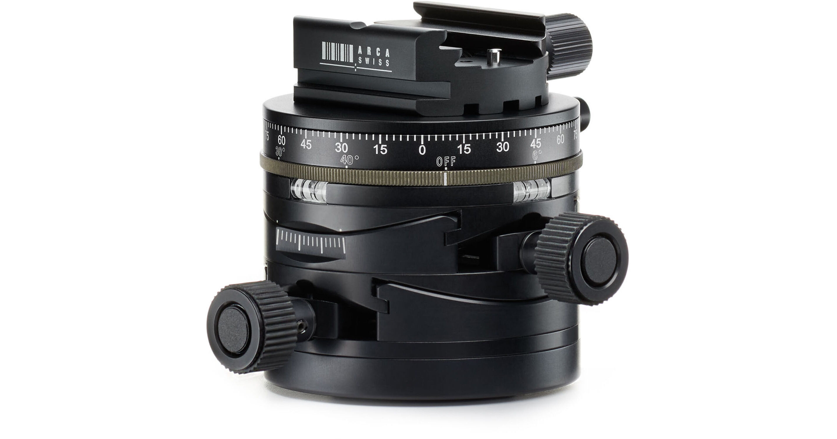 Arca-Swiss Core 75 Leveler cp Classic with Screw Knob Lock