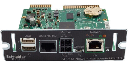 APC UPS Network Management Card 3 with Environmental AP9643 B&H