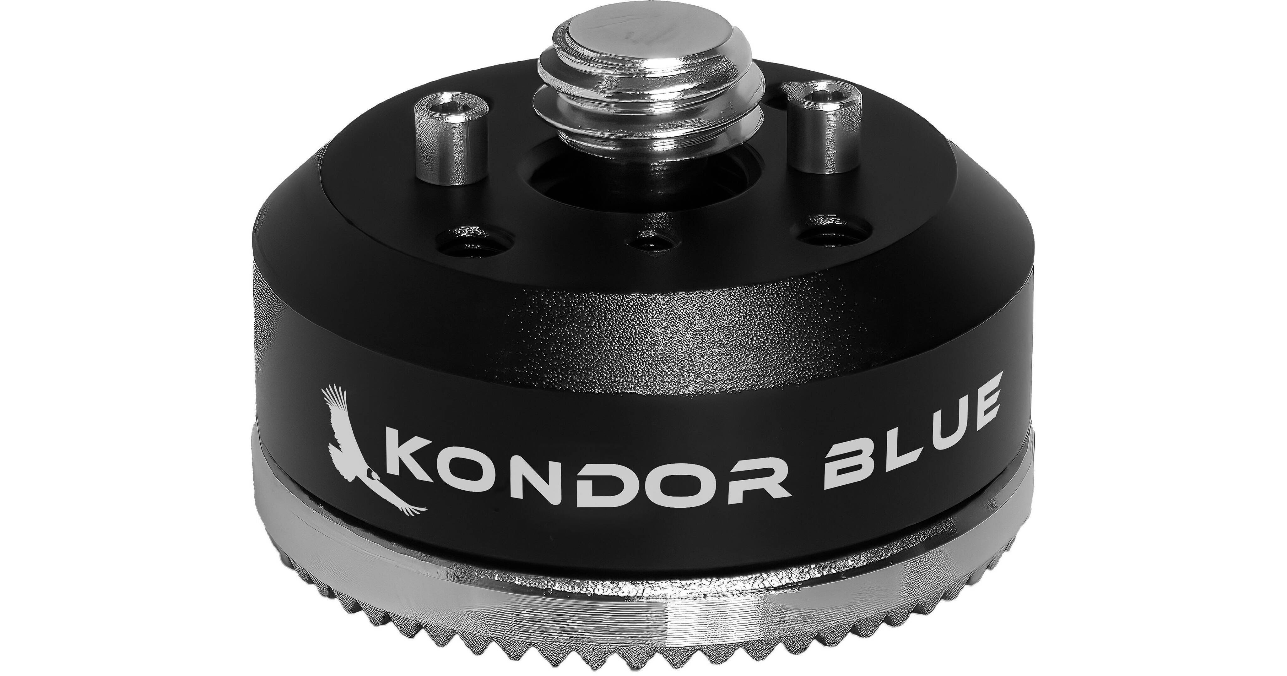 Kondor Blue ARRI Pin to Rosette Adapter (Raven Black) KB-ARAP-BK