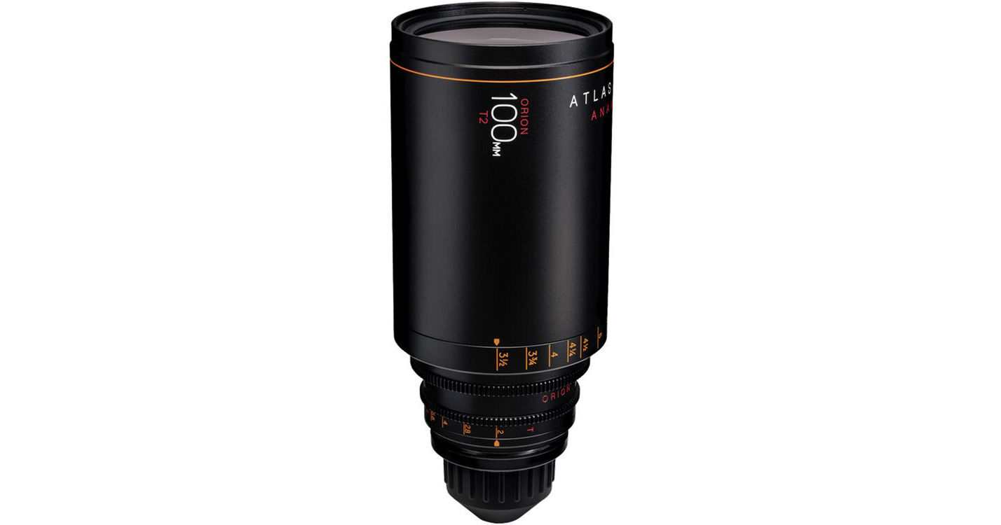 Atlas Lens Co. Orion 100mm T2 2x Anamorphic Prime ORIO-0100-300S