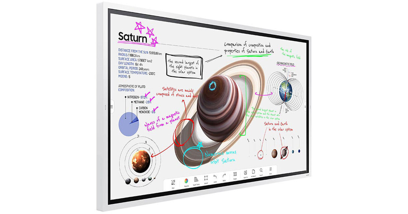 Samsung WM65B Flip Pro 65" 4K Interactive Touchscreen LED WM65B