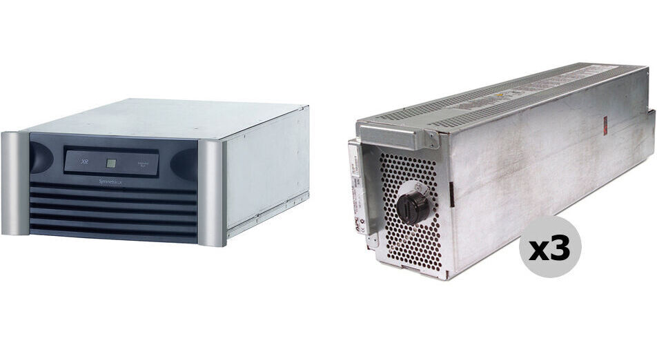 APC Symmetra LX Rackmount XR Frame with 3 x SYBT5 SYARMXR3B3 B&H
