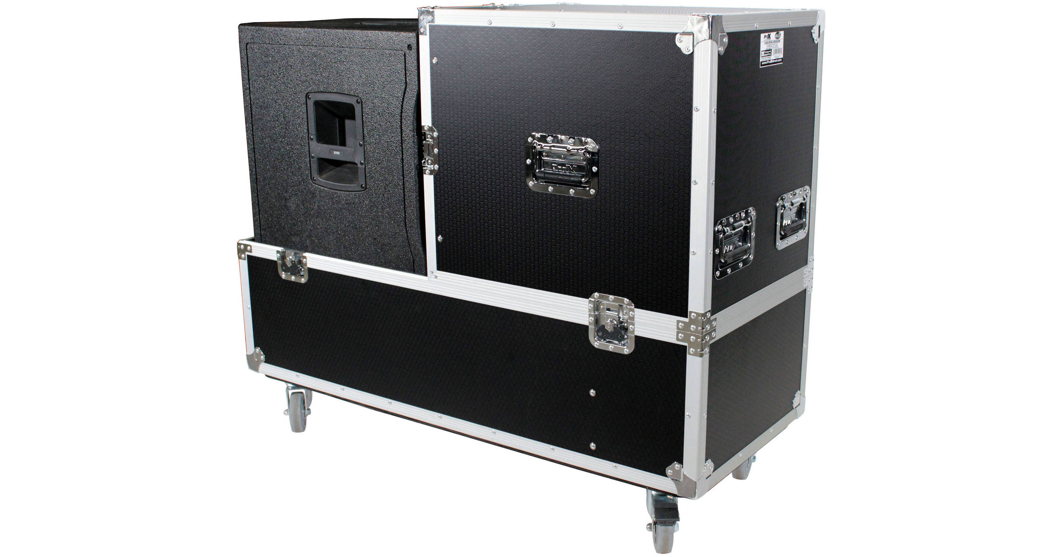 ProX ATA Flight Case for Two RCF EVOX12 or EV Evolve