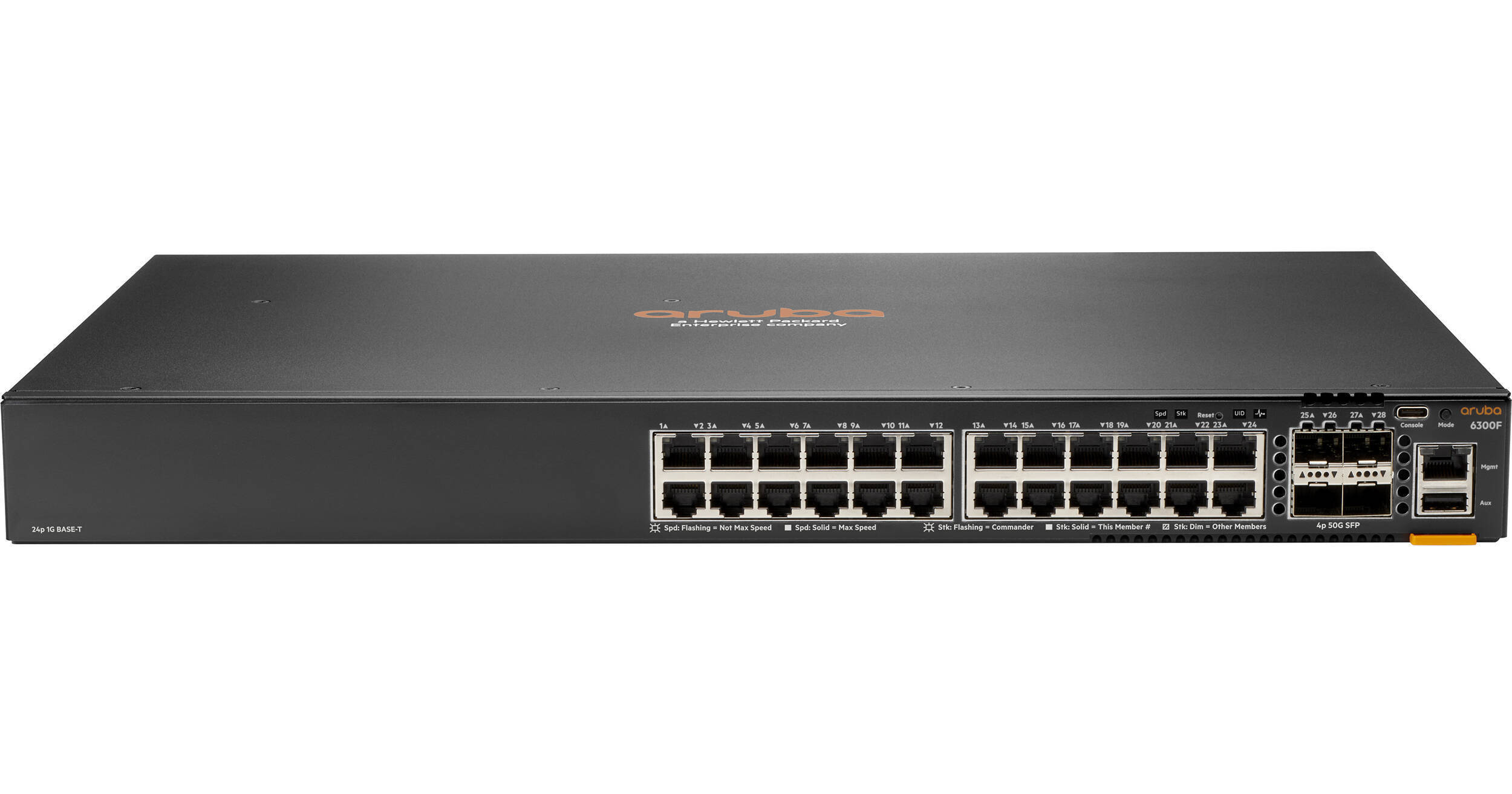 Aruba 6300F 24-Port PoE+ Compliant Gigabit Managed Network