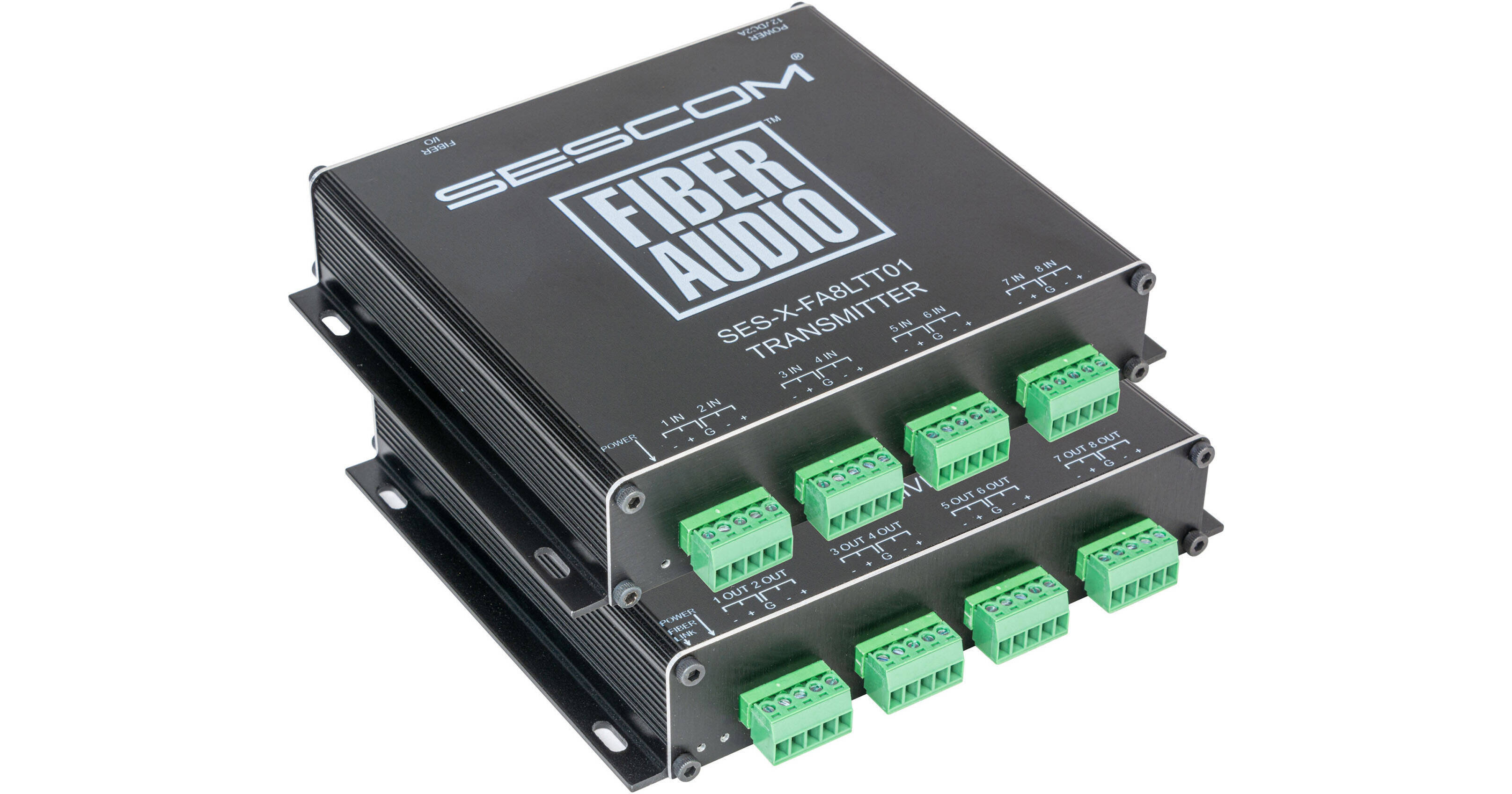 Sescom SES-X-FA8LTT01 8-Channel Audio Fiber SES-X-FA8LTT01 B&H