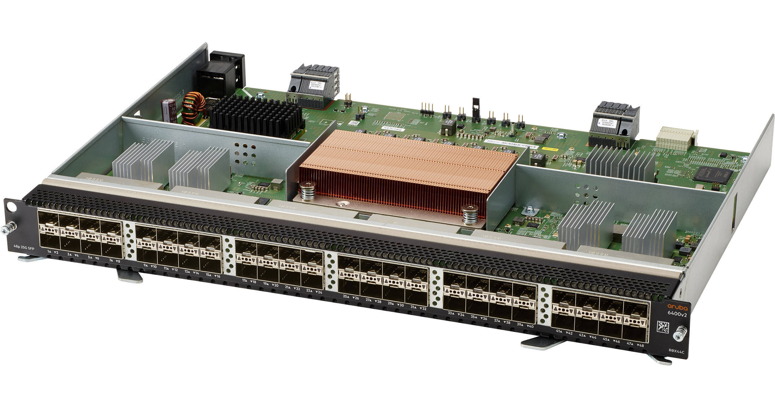 Aruba 6400 48-Port 25Gb SFP28 v2 Extended Tables Module R0X44C