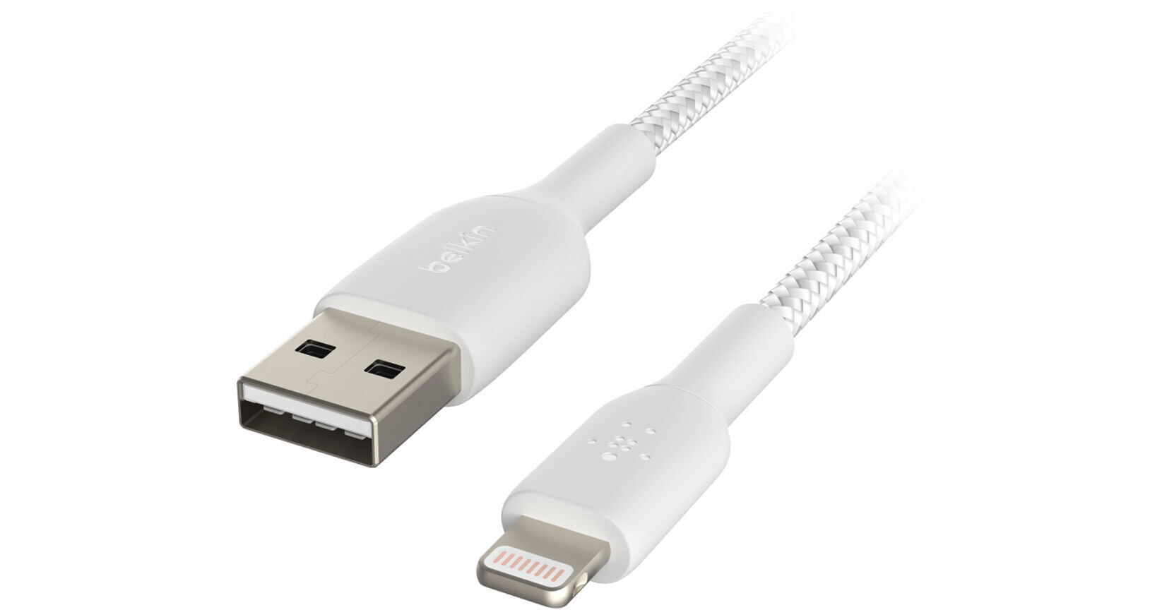 Belkin BoostCharge Braided Lightning to USB-A Cable CAA002BT2MWH