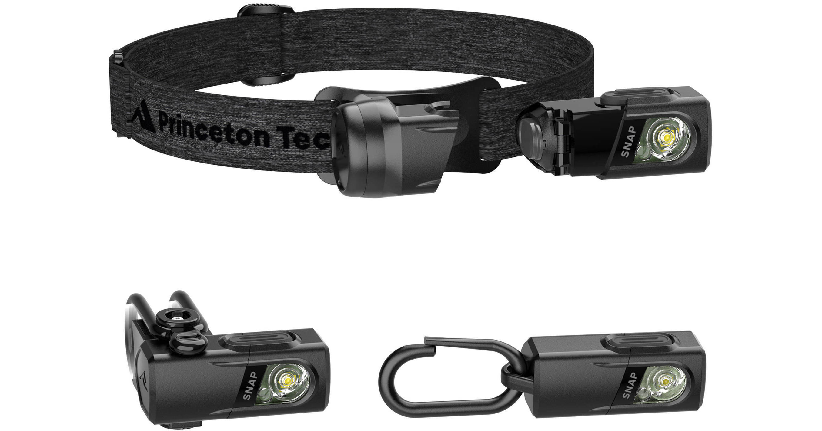 Princeton Tec Snap Headlamp Kit with Carabiner and Bike