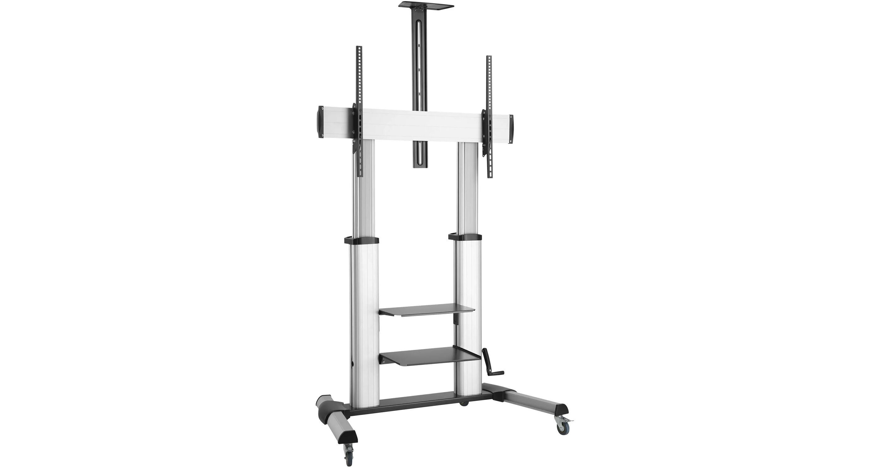 Mount-It! Heavy-Duty Height-Adjustable Hand-Crank Cart MI-20317