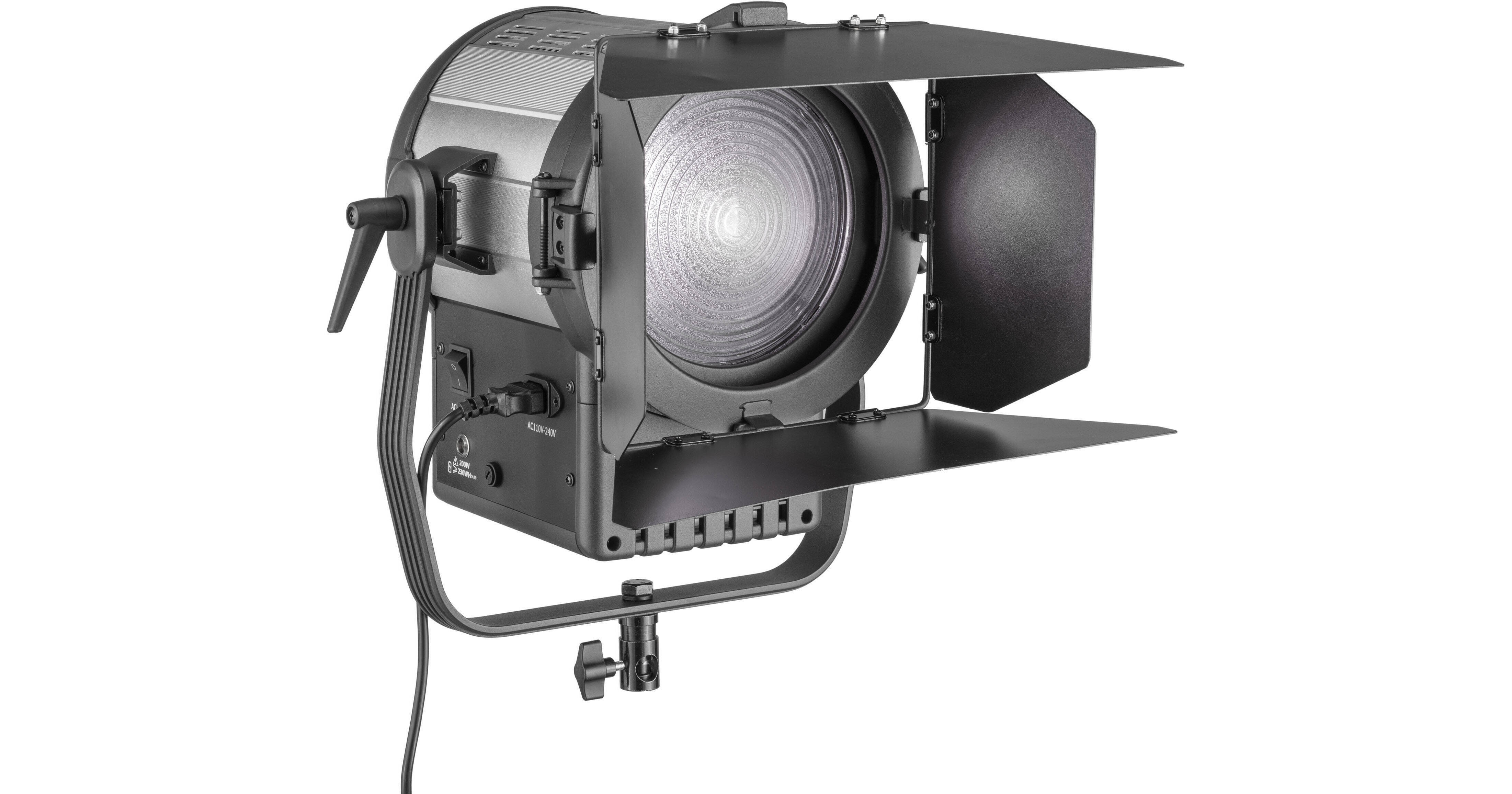 Genaray LF-RGB-65 RGB LED Fresnel with 6.5" Lens LF-RGB-65 B&H