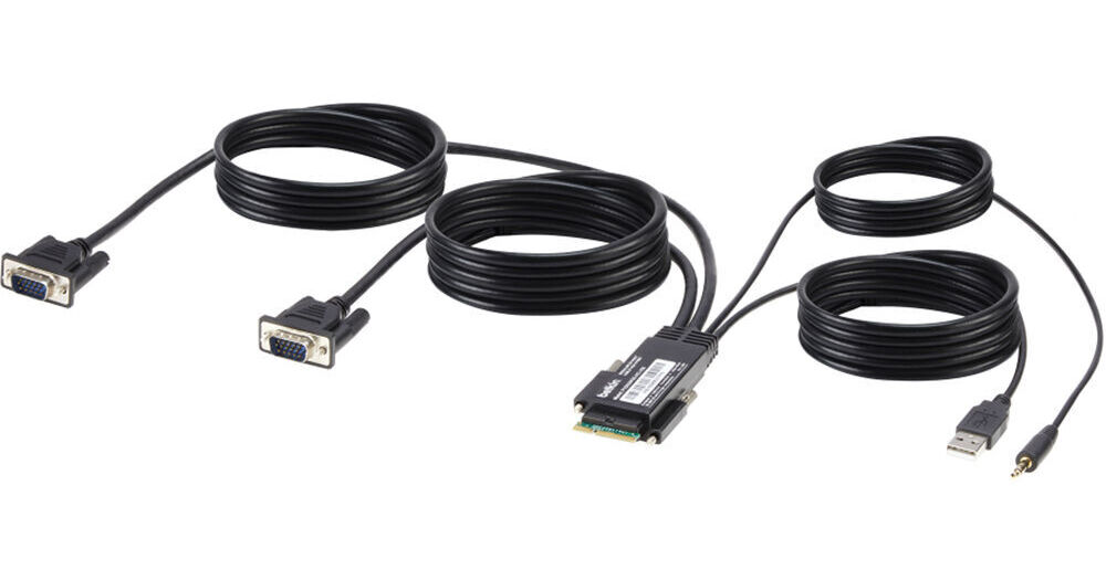 Belkin Dual VGA Video Host Cable to Modular KVM F1DN2MOD-HC-V06