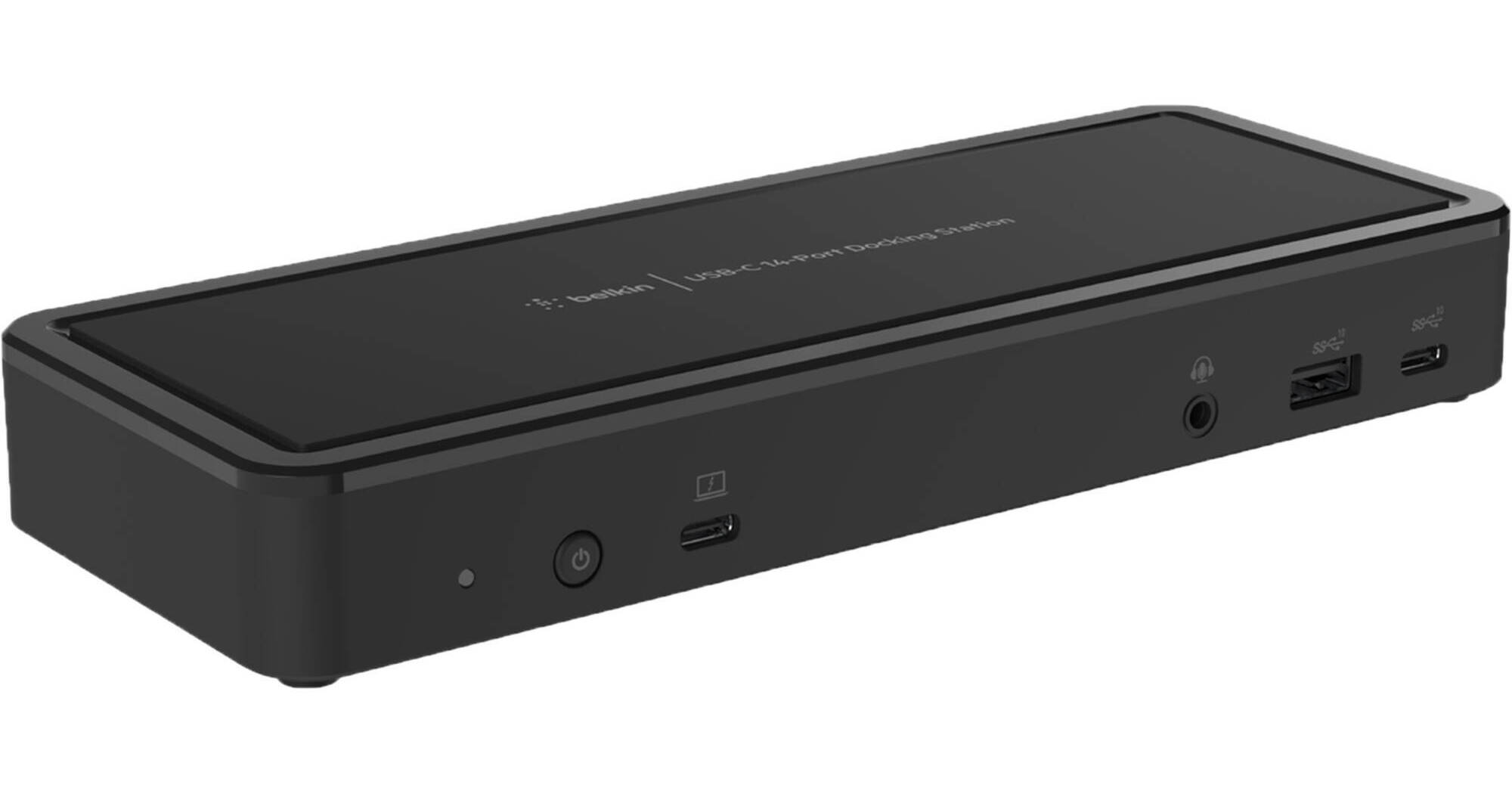 Belkin 14-Port USB-C Docking Station with 65W Power INC003TTBK