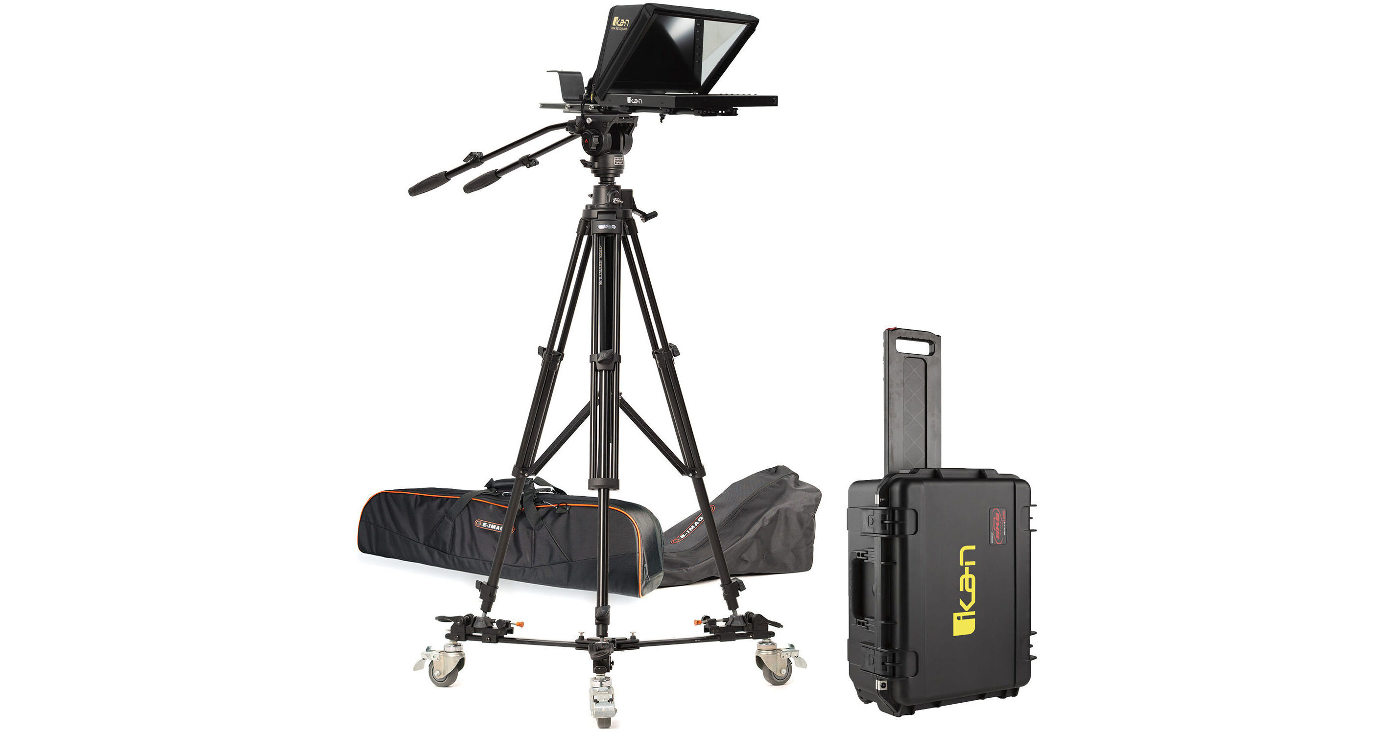 ikan Professional 12" Portable Teleprompter PT4200-PEDESTAL-TK