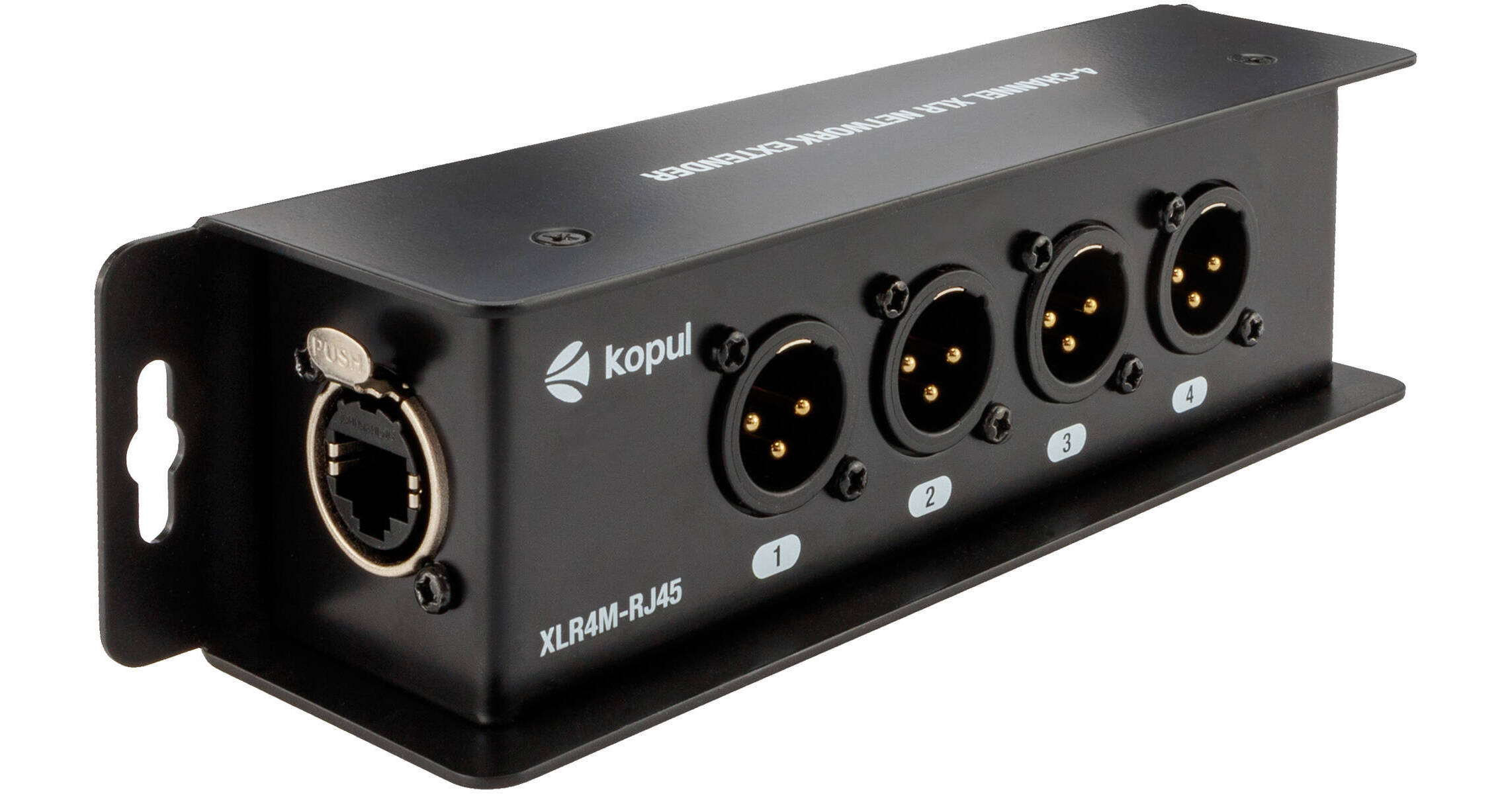 Kopul XLR4M-RJ45 4-Channel XLR-Male to RJ45 Passive XLR4M-RJ45