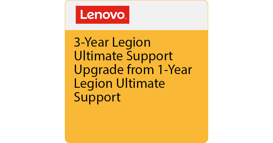 Lenovo 3-Year Legion Ultimate Support Upgrade from 5WS0V25466