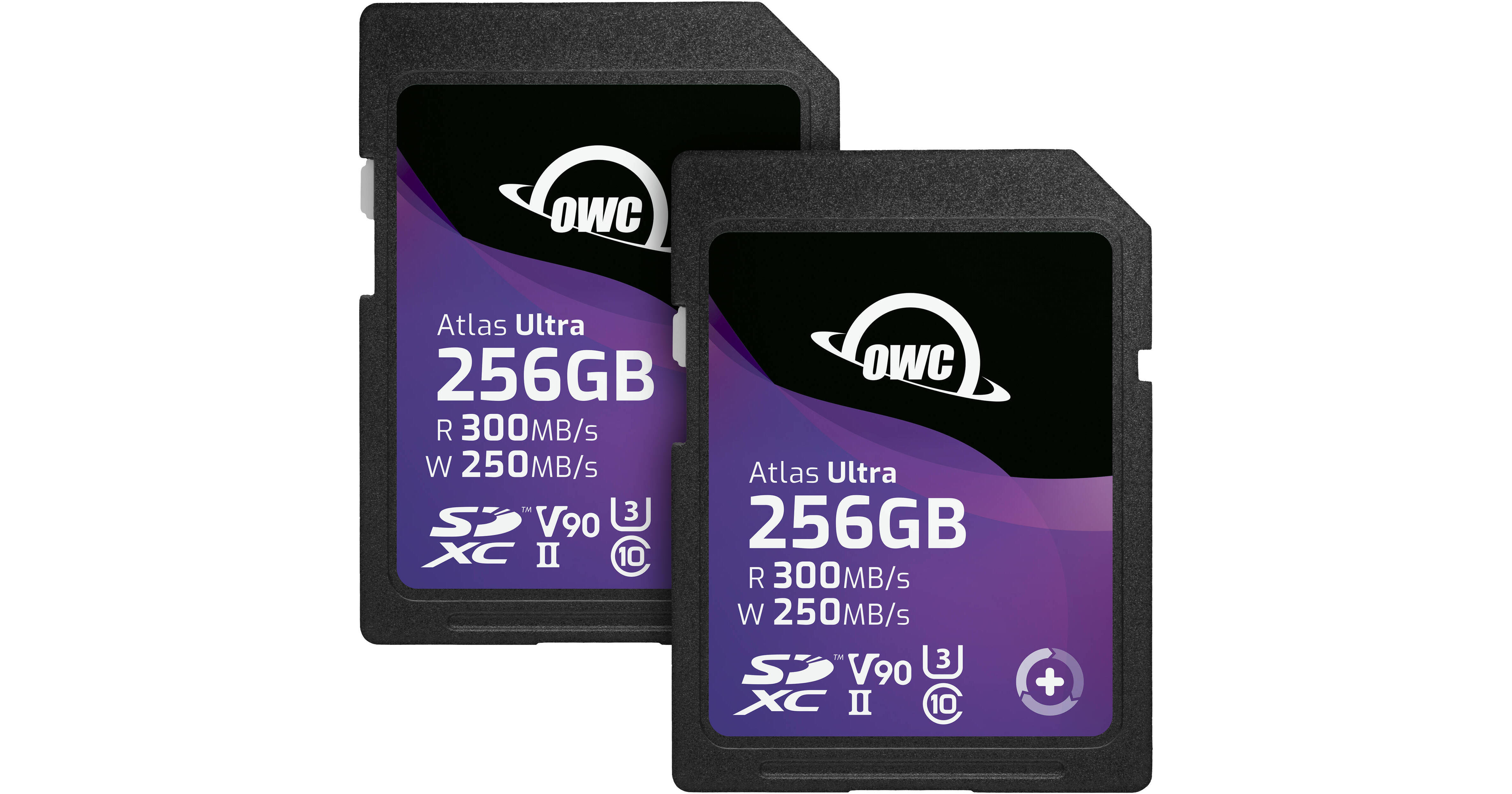 OWC 256GB Atlas Ultra UHS-II SDXC Memory Card (2-Pack) B&H