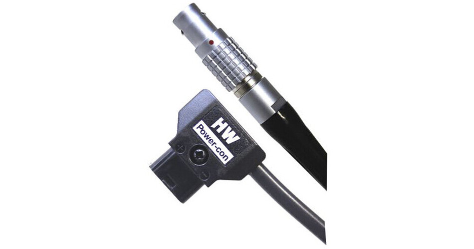 Hawk-Woods D-Tap Male to 6-Pin LEMO 1B Female Cable (1.5') PC-21