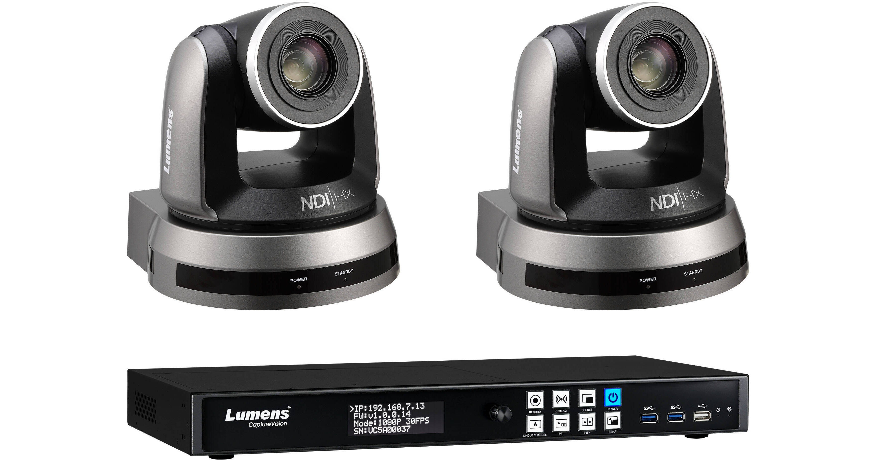 Lumens Media Processor Bundle LC100 CaptureVisi LC100BUNDLE51PB