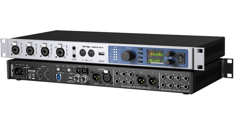 RME Fireface UFX III 188-Channel Audio Interface FIREFACE UFX
