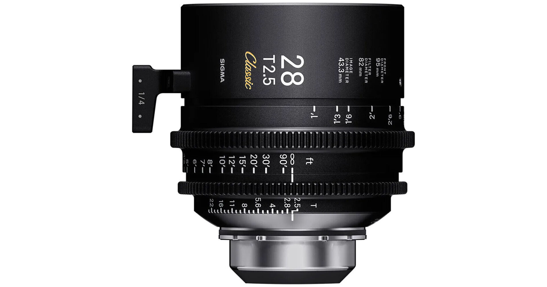 Sigma 28mm T2.5 FF Classic Cine Prime Lens with /i 44N974 B&H