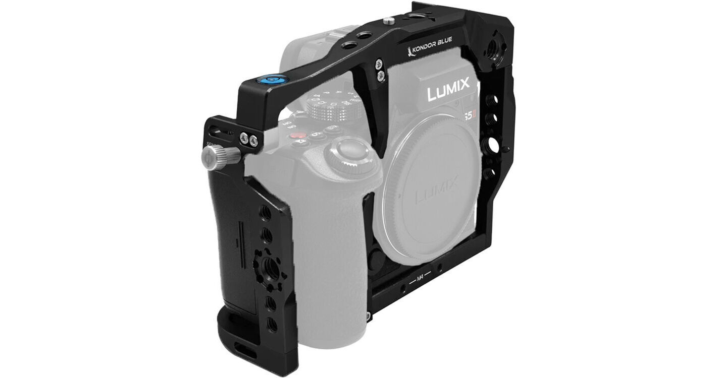 Kondor Blue Camera Cage for Panasonic Lumix S5II/X