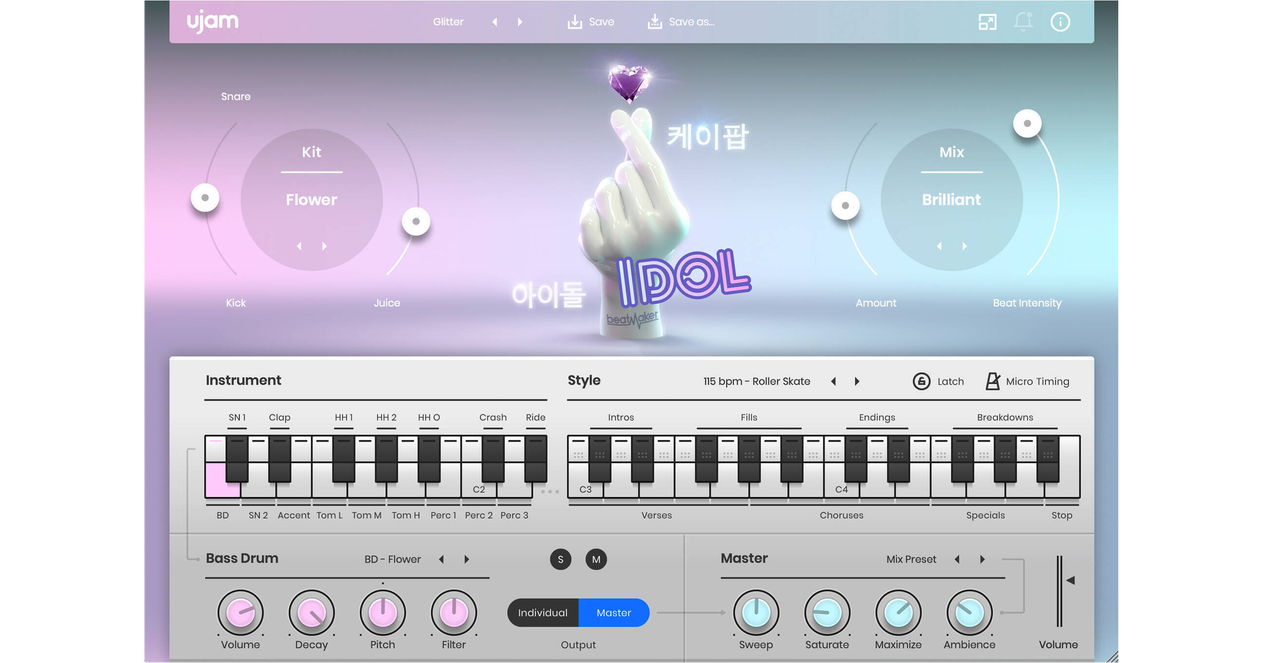 Ujam Beatmaker 2 IDOL Virtual Instrument BM-IDOL B&H Photo Video