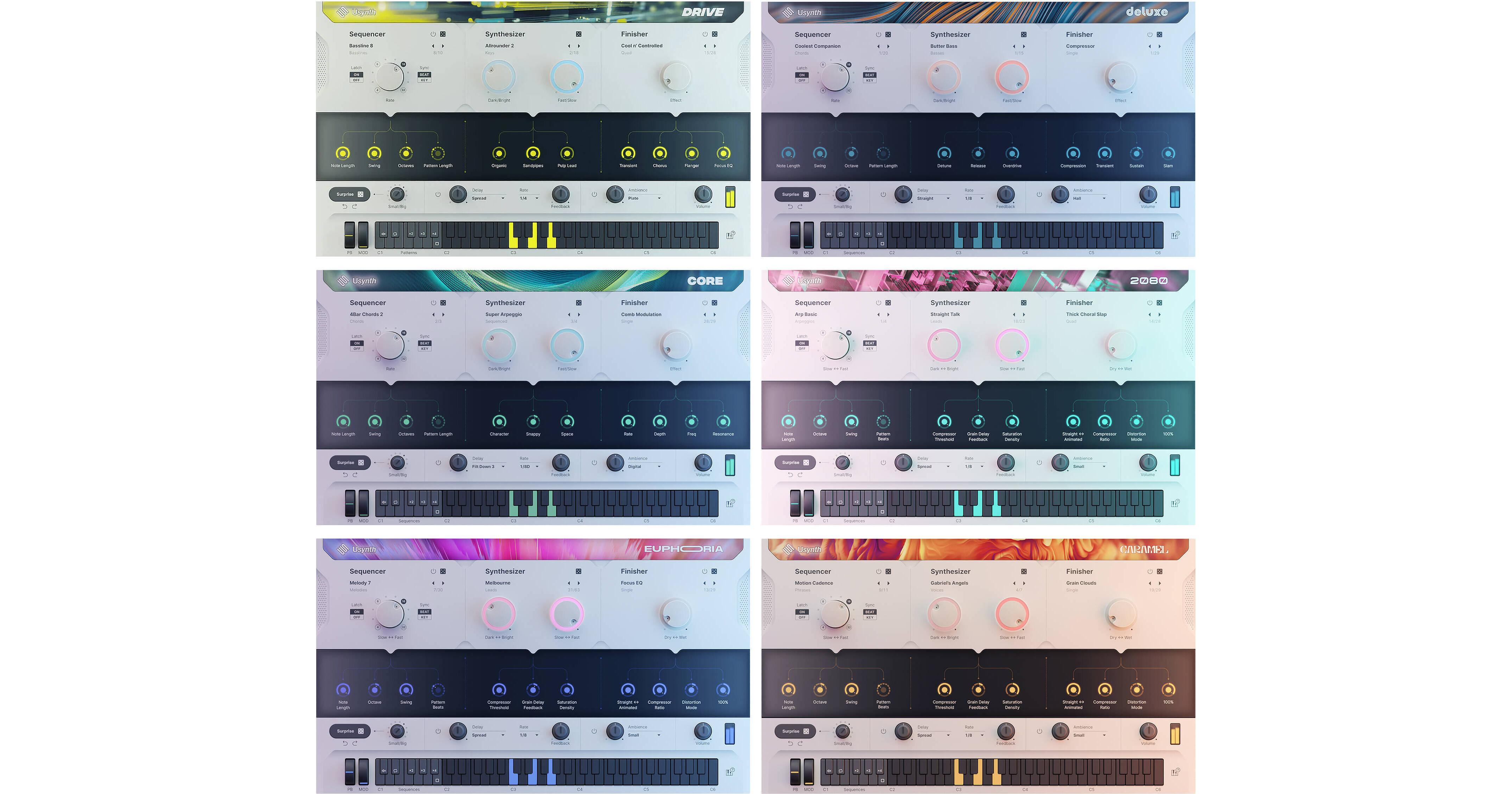 Ujam Usynth Bundle Synth Instrument Plug-Ins USYNTH-BUNDLE B&H
