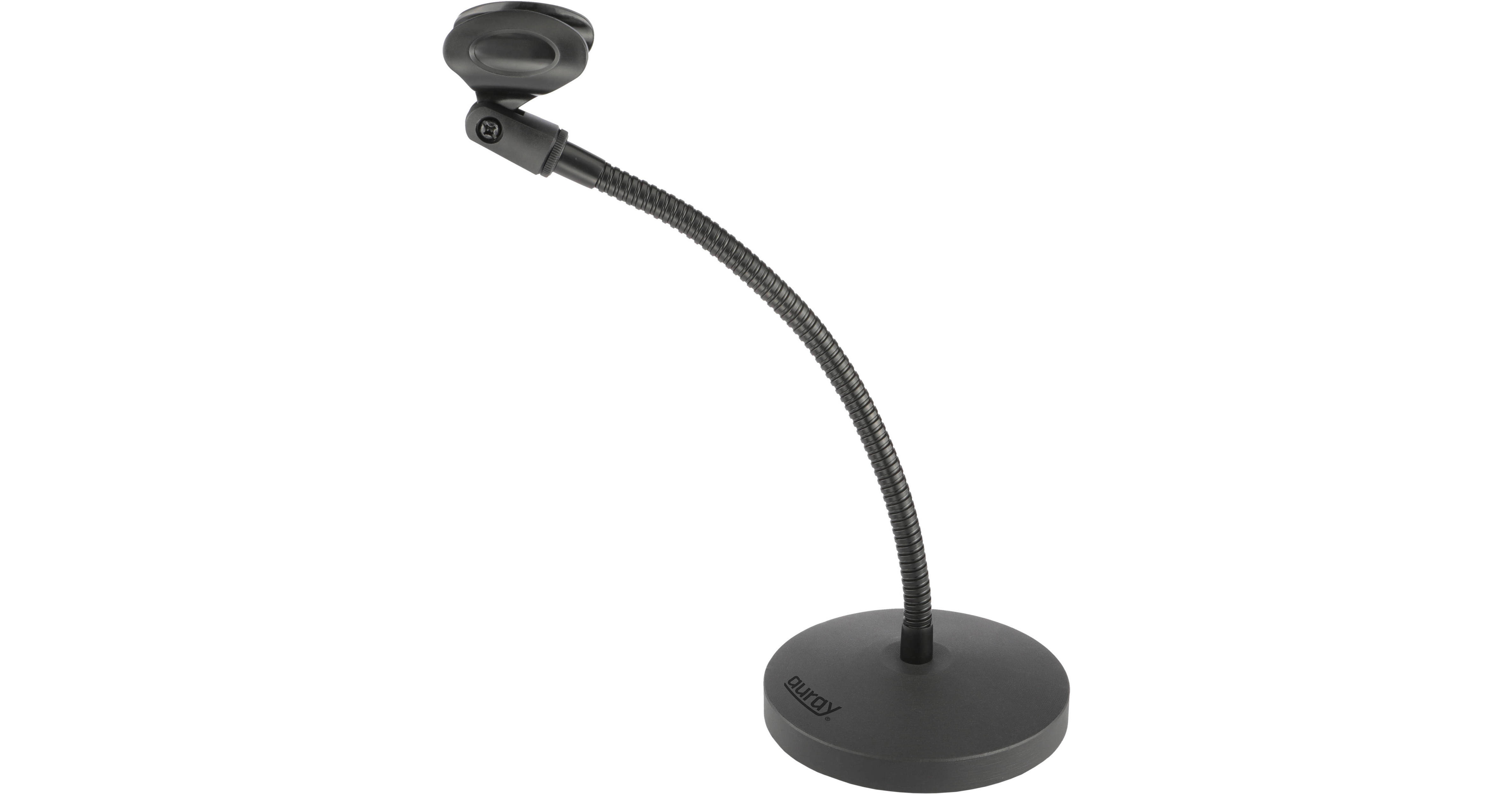 Auray MSGN-12 Desktop Gooseneck Mic Stand with Weighted MSGN-12