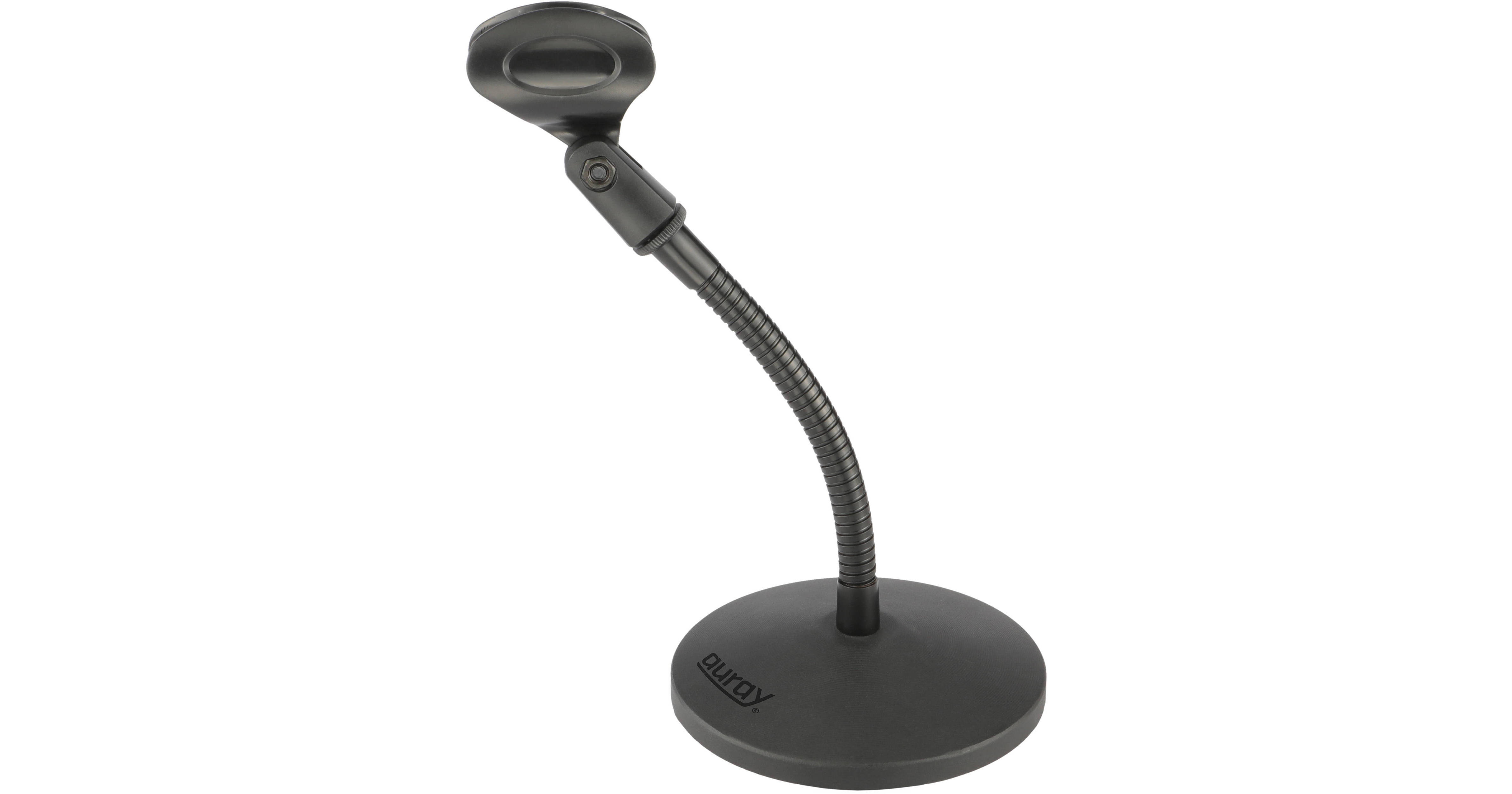 Auray MSGN-6 Desktop Gooseneck Mic Stand with Weighted MSGN-6