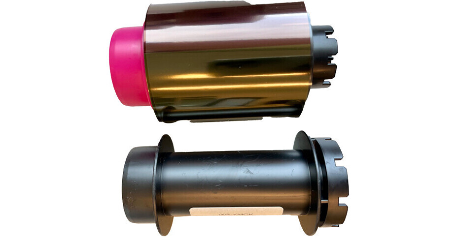 Canon YMCK Single-Sided Printer Ribbon for IX-R7000 Card