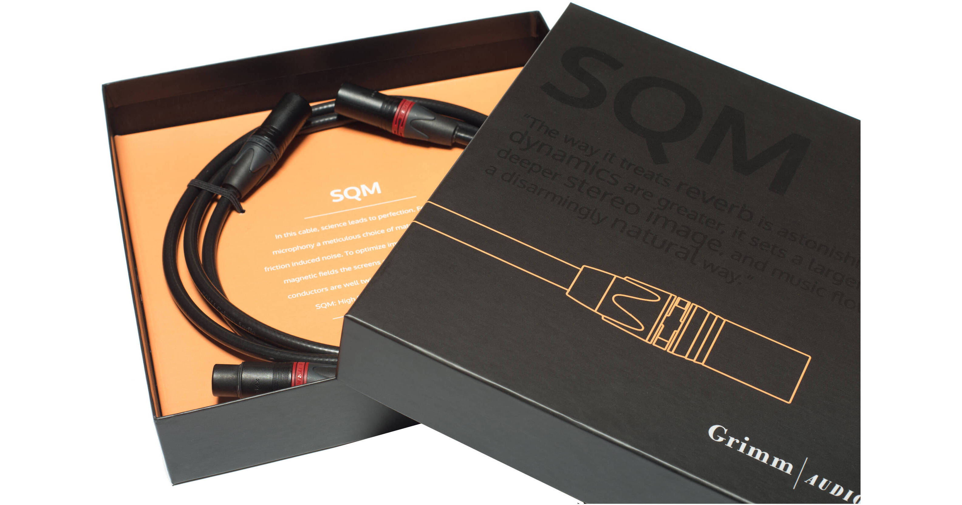 Grimm Audio Stereo Pair of Audio Cables with XLR Connectors