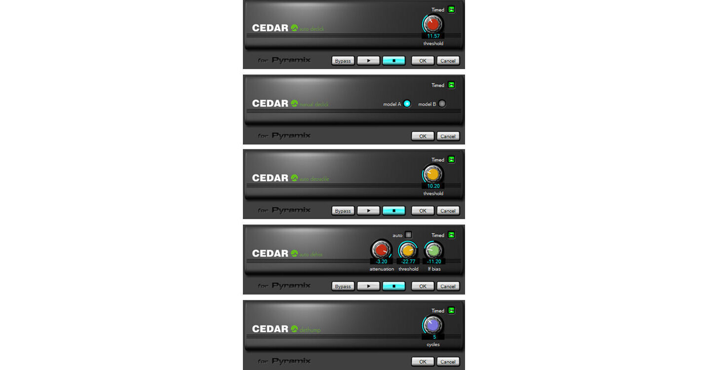 CEDAR Audio Audio-Restoration Plug-In Bundle CP RESTORE B&H
