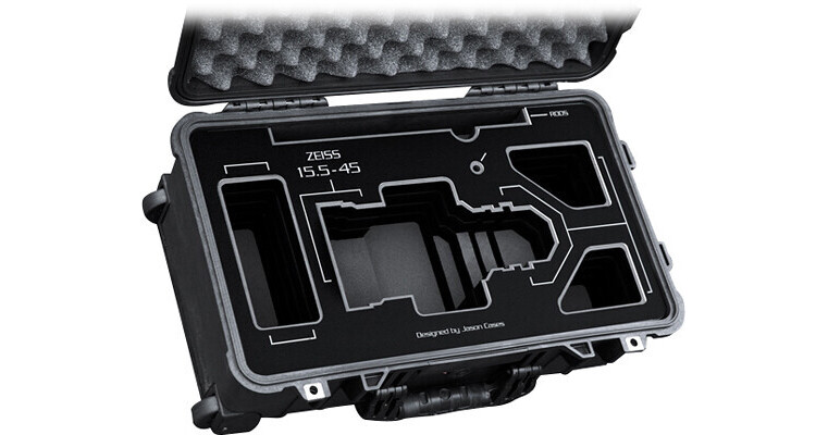 Jason Cases Wheeled Hard Case for Zeiss 15.5-45mm LWZ.2 ZE1545BK