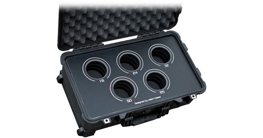 Jason Cases Wheeled Hard Case for Set of Five Zeiss ZEHSBK B&H