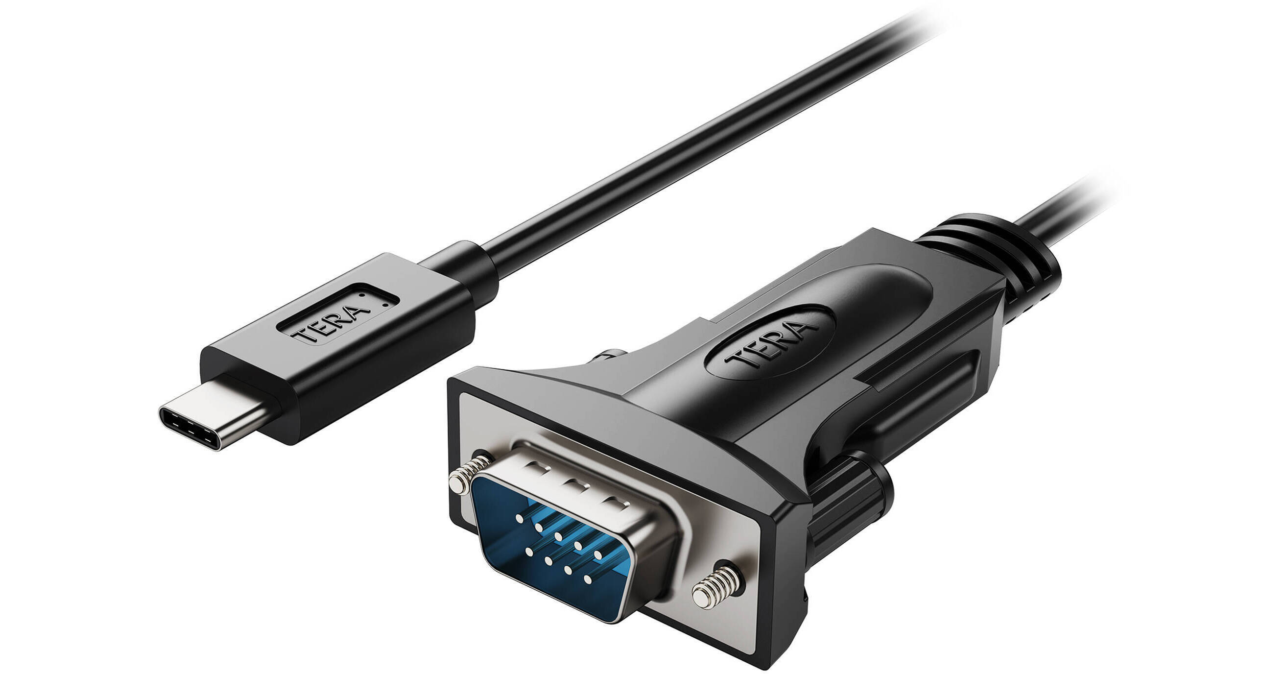 Tera Grand USB-C to RS232 Serial DB9 Adapter USBC-RS232SCW-06