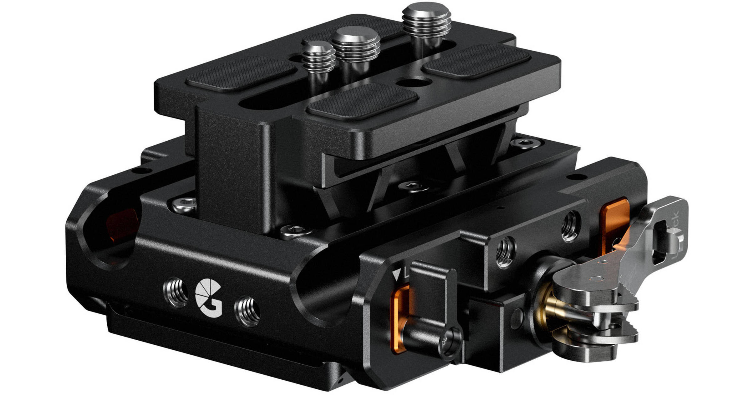 Bright Tangerine LeftField 3 Quick Release Baseplate B4002.0160