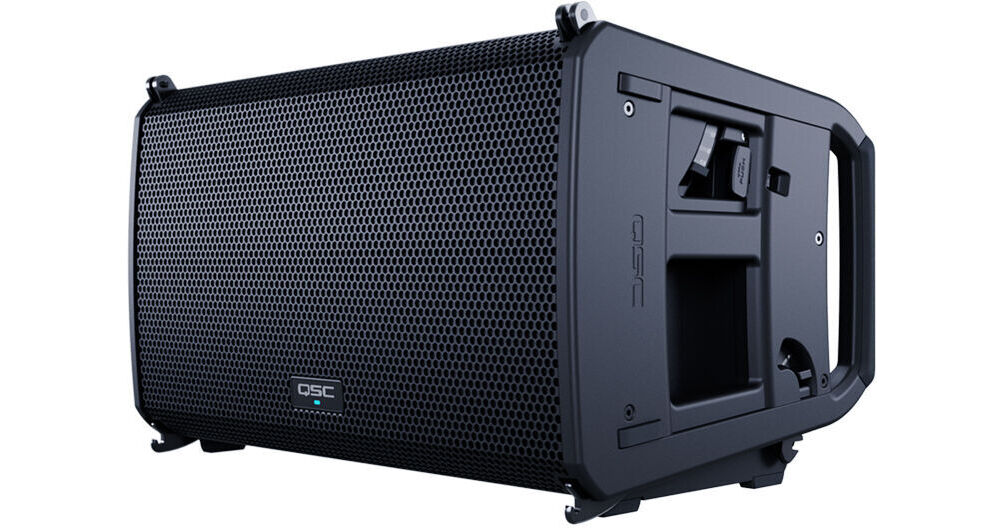 QSC LA 112 2400W Active 12" Line Array Loudspeaker (Black) LA112